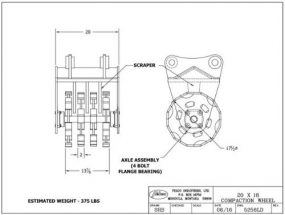 Mini Excavator Wheel Compactors – Felco Industries