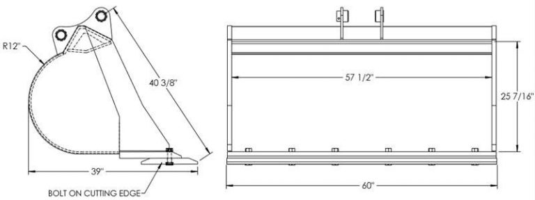 Custom Excavator Buckets / Attachments – Felco Industries