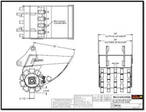 Mini Excavator Roller Compaction Buckets | Felco Industries