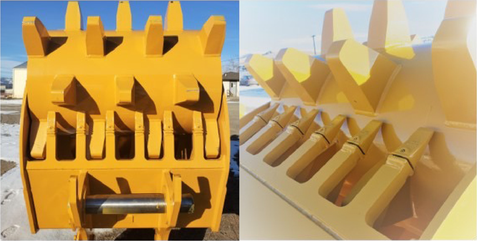 Spike Roller Compaction Buckets | Felco Industries